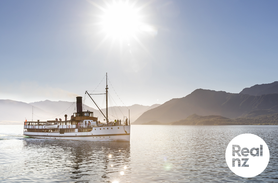 RealNZ TSS Earnslaw Lake Cruise - Around the Mountains